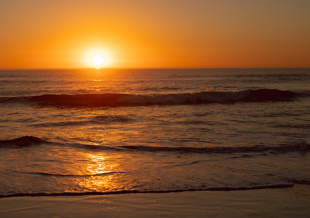 Wschody i zachody słońca nad polskim morzem